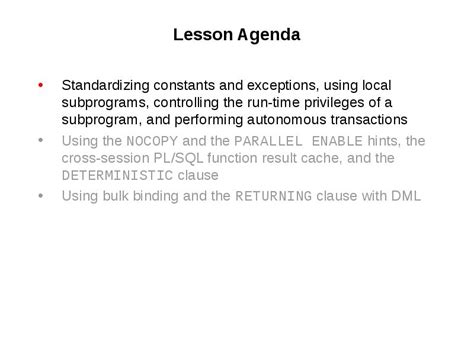 design considerations for pl sql code lecture 3 презентация доклад проект скачать