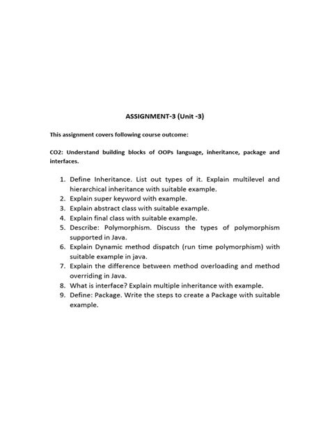 assignment 3 oopj pdf
