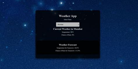 Sanjeev Kumar Nayak On Linkedin Webdevelopment Weatherapp