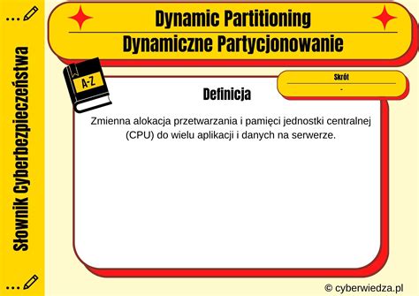 dynamic partitioning dynamiczne partycjonowanie cyberwiedza pl