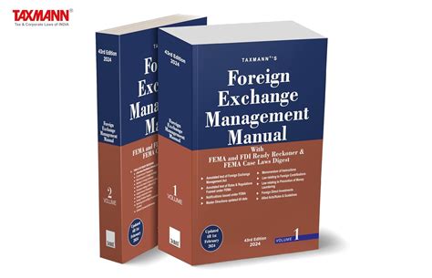 Buy Taxmanns Fema Manual Set Of 2 Vols Compendium Of Amended Updated And Annotated Text Of