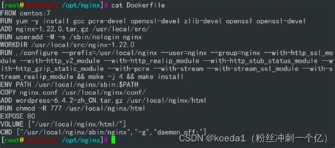 【docker实战】基于dockerfile搭建lnmp wordpress dockerfile构建wordpress csdn博客