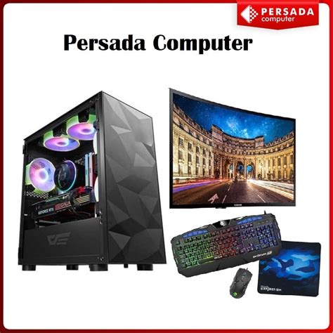 Jual Fullset Pc Gaming Amd Ryzen G I Gb I Tb I Nvme Gb I Led Shopee Indonesia