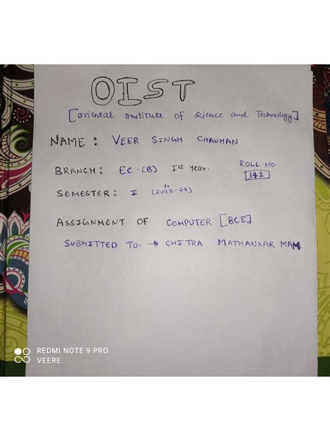 Assignment 1 Of Basic Computer Engineering Bce Pdf