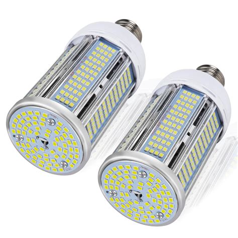 2 Pack 400w Equivalent Led Corn Light Bulb 6000 Lumen Led Corn Bulb 50w