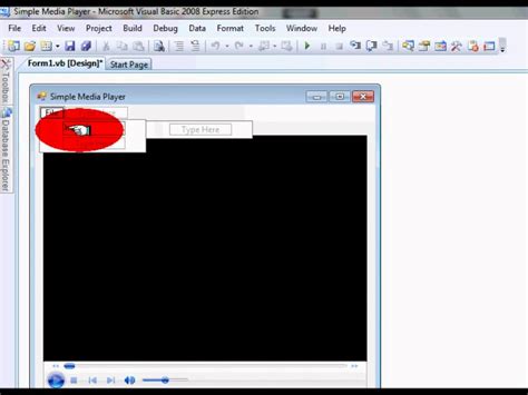 How To Make A Simple Media Player Vidwmv Youtube