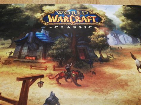 World Of Warcraft Vanilla Goldshire High Quality A3 Print Blizzard