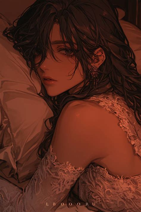 반현실주의의 침실 장면 침대에 누워있는 중년 여성 MusesAI io