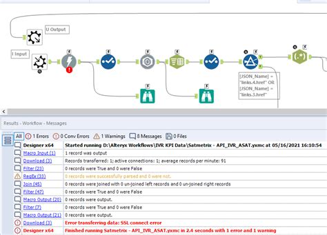 error transfering data ssl connect error alteryx community