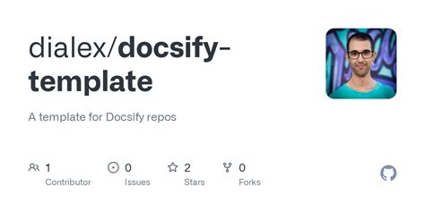 GitHub Dialex Docsify Template A Template For Docsify Repos