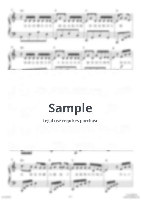 黑子 魏晗 懋懋 失真 鋼琴獨奏譜附歌詞 和弦 原調彈奏版 內含g及c大調兩種版本 Sheets By Pichia