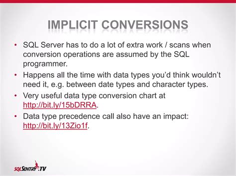 Ten Query Tuning Techniques Every Sql Server Programmer Should Know Pptx