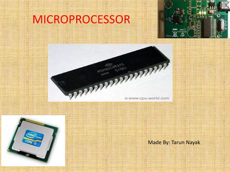 Microprocessor Pptx
