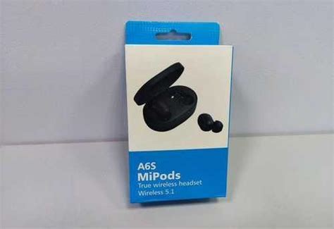 Наушники Беспроводные Внутриканальные Tws Mipods A купить б у Москва