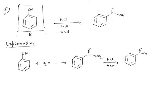Solved Nh Hci Heat A O C H N Nh2 Ho Hn O B Hn Oh D Hci H Course Hero