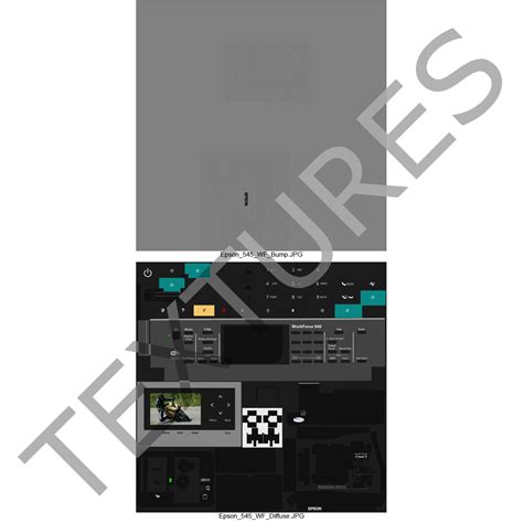 Wireless Printer Epson Workforce 545 3d Model 59 Max 3ds Lwo Obj