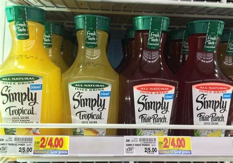 Simply Juice Only 125 At Kroger Kroger Krazy