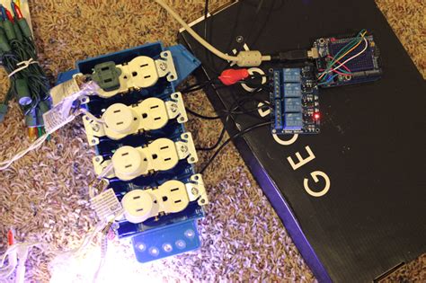 arduino christmas light sequencer shelly lighting