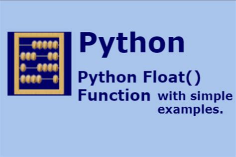 float trong python là gì cú pháp float dùng trong python