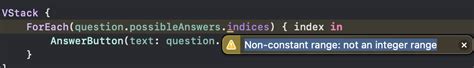 problem with indices r swiftui