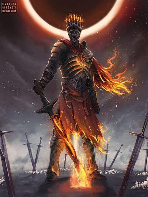 Soul Of Cinder Ds3 Print 8x10 Etsy