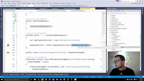 Advanced Xamarin Forms Connecting To Web Services Post Part Youtube