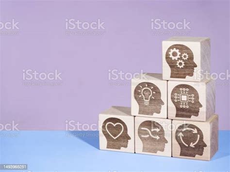 나무 블록에 디지털 사고 및 관리 기호로서의 소프트 파워 개념 0명에 대한 스톡 사진 및 기타 이미지 0명 개념 개념 기호 Istock