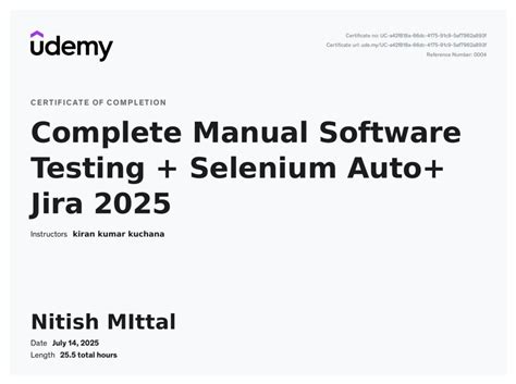 Softwaretesting Selenium Jira Manualtesting Automationtesting Qa Udemy