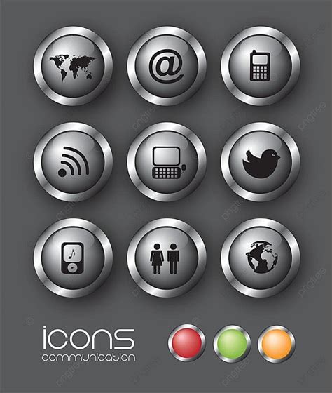 Communication Mobile Set Communication Vector Mobile Set Communication Png And Vector With