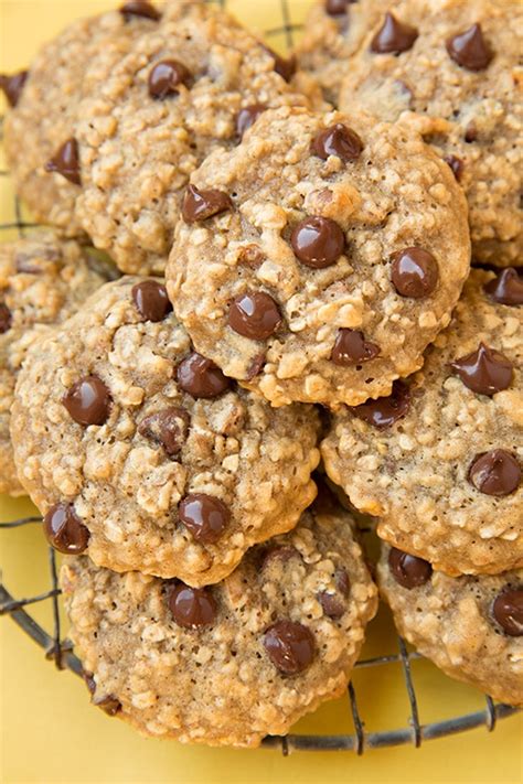 Banana Oatmeal Chocolate Chip Cookies Cooking Classy