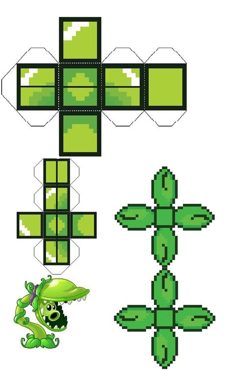 Plants Vs Zombies Papercrafting Ideas
