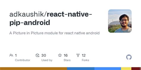 Github Adkaushikreact Native Pip Android A Picture In Picture Module For React Native Android
