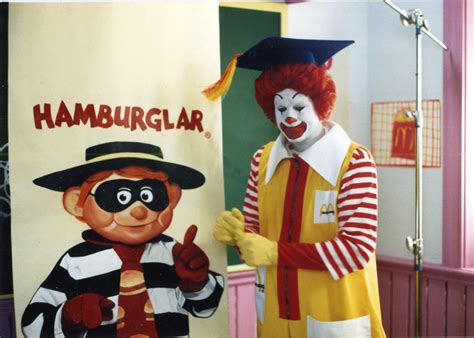 Ronald Mcdonald And Hamburglar