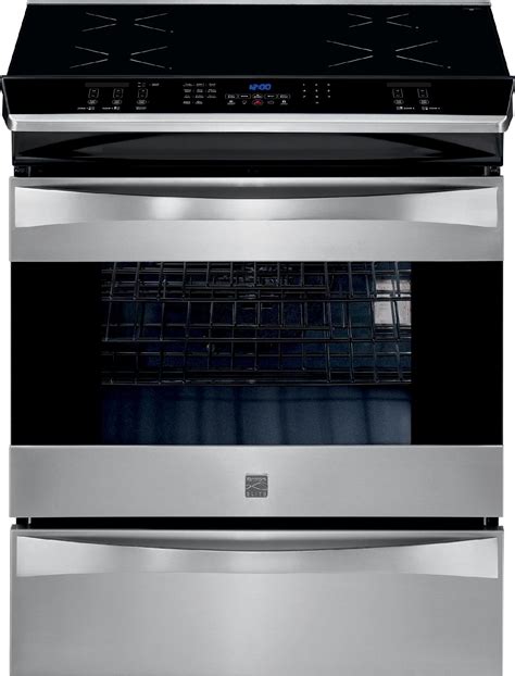 Kenmore Elite Slide In Induction Range Stainless Steel Slide In Induction Ranges