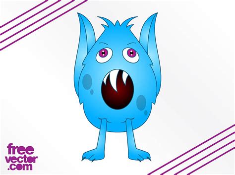 만화 몬스터 디자인 Ai Uidownload