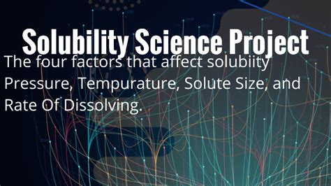 Solubility Science Project By Claire Button On Prezi