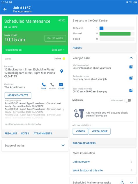How To Manage Assets Simpro