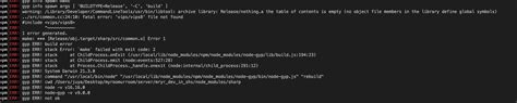 Npm Install Sharp Error
