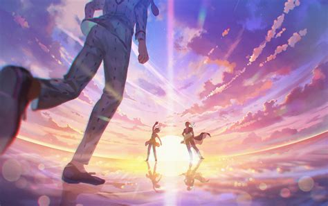 Bruno Bucciarati Narancia Ghirga And Leone Abbacchio Jojo No Kimyou