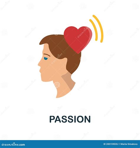 Passion Icon Simple Element From Core Values Collection Creative