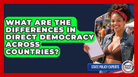 Citizen Power Lessons From 5 Direct Democracy Countries