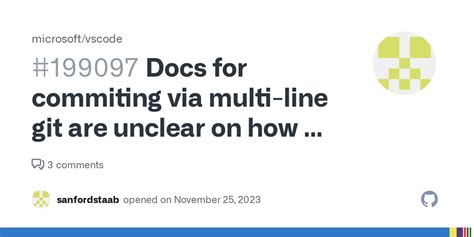 Docs For Commiting Via Multi Line Git Are Unclear On How To Finish The