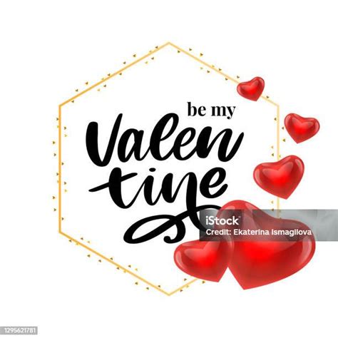 발렌타인 포스터 카드 라벨 배너 레터 슬로건 벡터 요소 발렌타인 데이 디자인 요소에 대한 타이포그래피 러브 하트 배경 주제에 대한 스톡 벡터 아트 및 기타 이미지 Istock