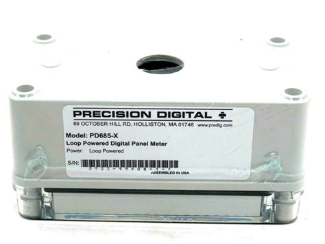 NEW PRECISION DIGITAL PD X LOOP POWERED DIGITAL PANEL METER PD X SB Industrial Supply Inc
