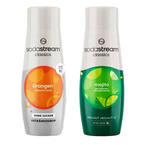 Syropy Sodastream Orange Zero Pomarańcza Bez Cukru Mojito Mohito