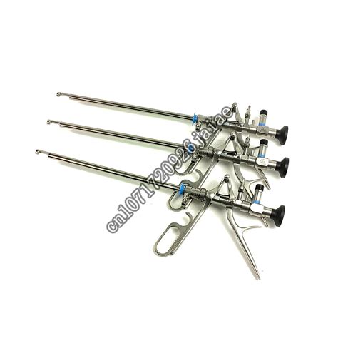Urology Lithotripter Equipment Straight Ureteroscopy Lithotriptoscope Set Stone Punch With