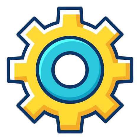 Settings Cogwheel Clipart Vector Art And Illustration Premium Ai Generated Vector