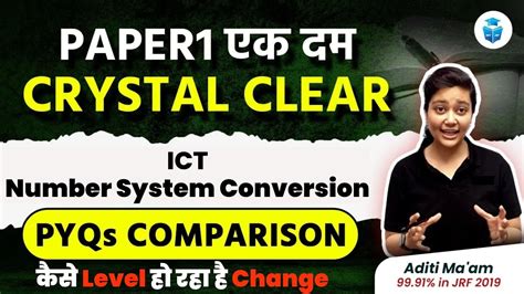 Ugc Net Paper 1 Ict Number System Conversion Ugc Net Jrf 2023 Ict