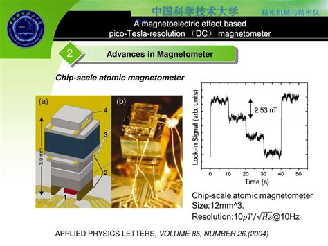 Ppt A Magnetoelectric Effect Based Pico Tesla Resolution （ Dc