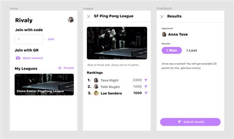 Github Simonbengtsson Rivaly Flutter App For Informal Ranked Tournaments Such As Ping Pong At